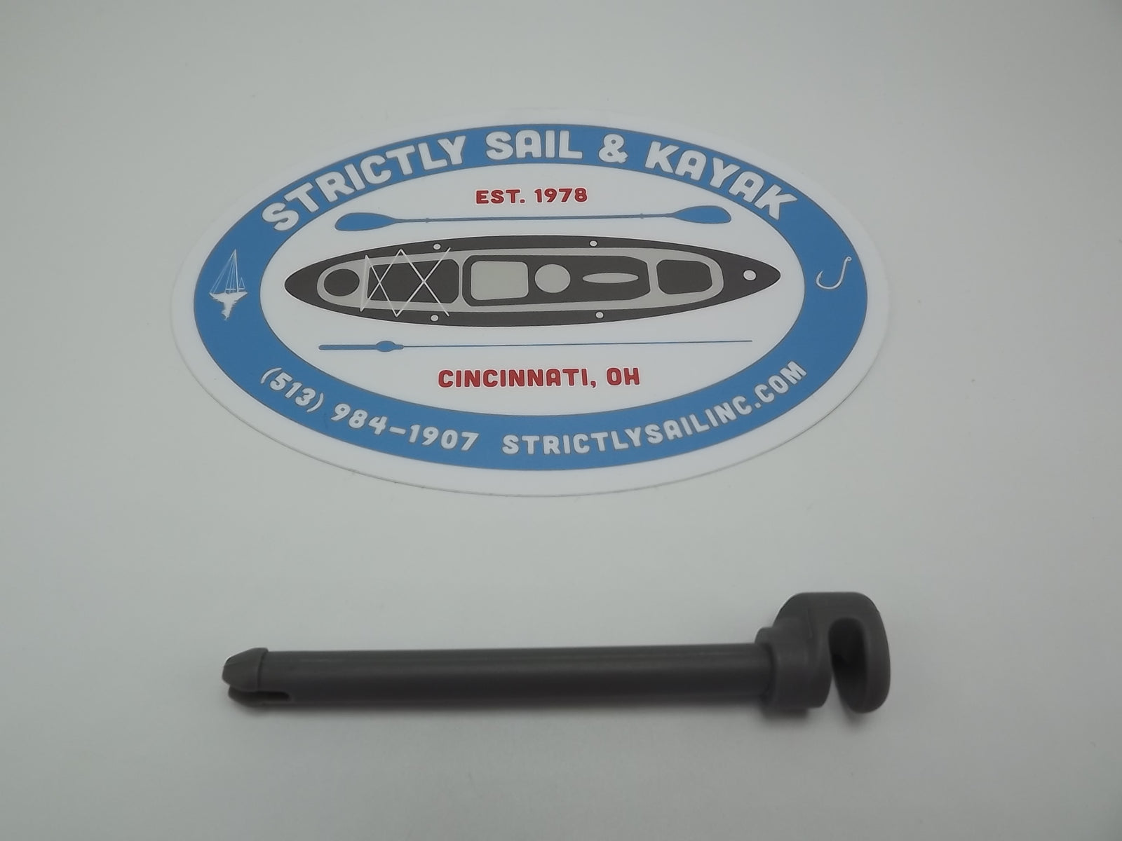 Hobie Mirage Rudder Pin, Twist & Stow, Item #81394021